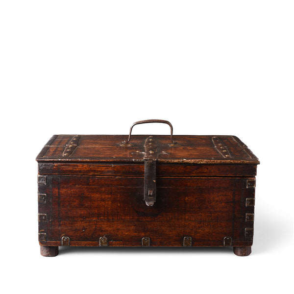 Indian Merchants Box From Rajasthan - 19th Century | Indigo Antiques