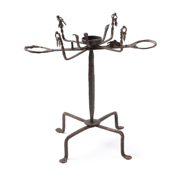 Old Indian Iron Opium Retort From Rajasthan - 19th Century | Indigo ...