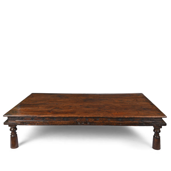 Antique Indian Takhat Coffee Table From Hyderabad | Indigo Antiques
