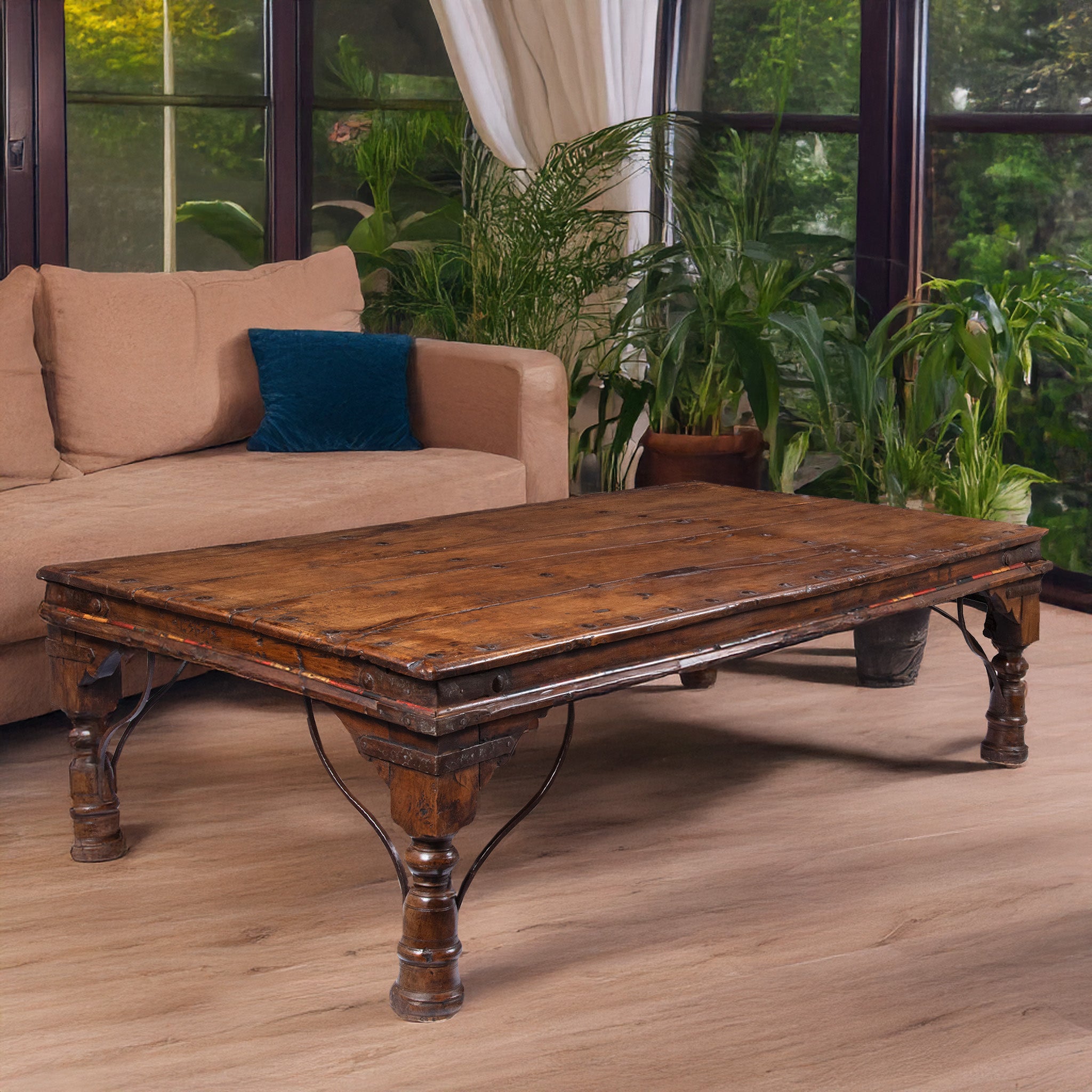 Antique Indian Takhat Coffee Table | Indigo Antiques