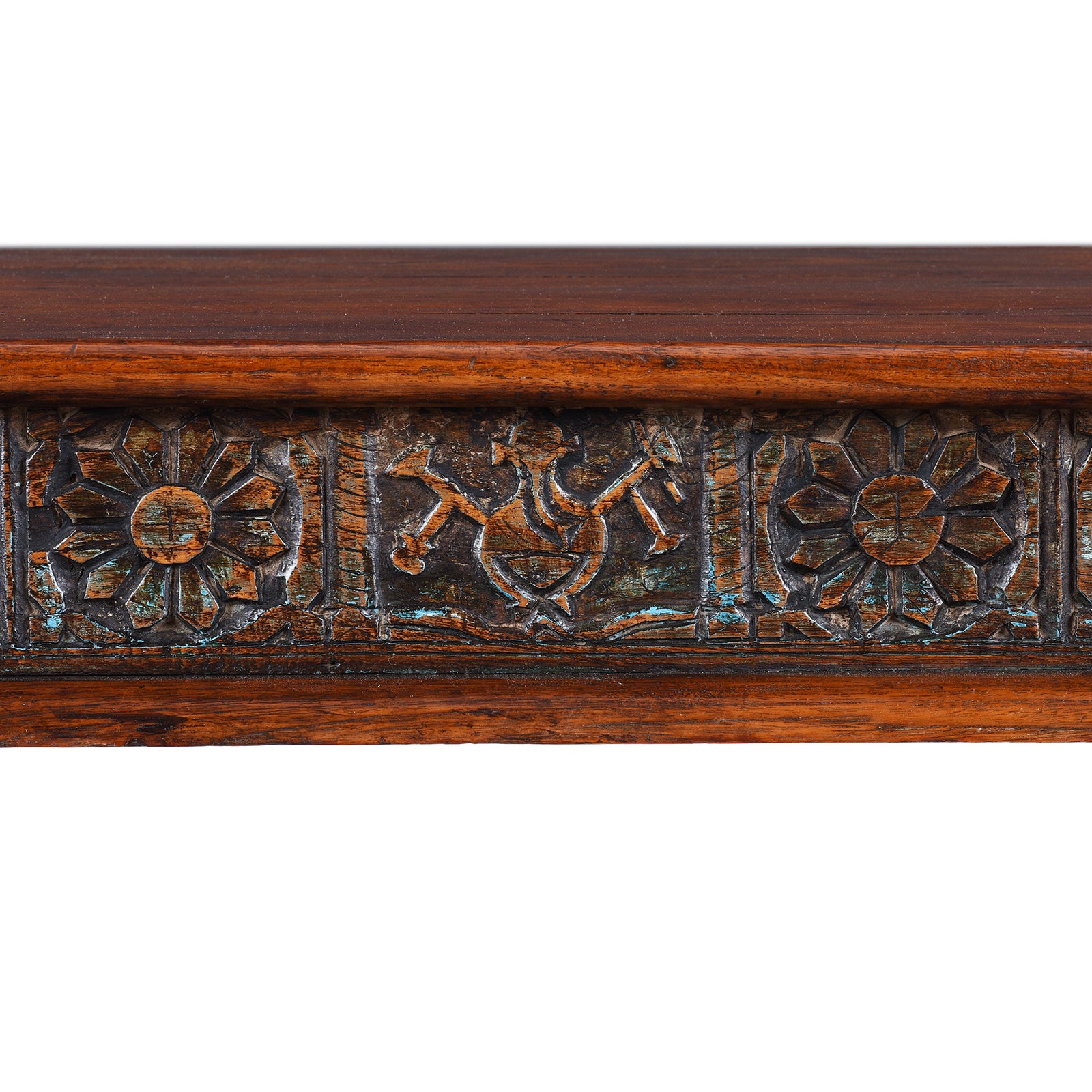 Reclaimed Teak Takhat From Rajasthan | Indigo Antiques