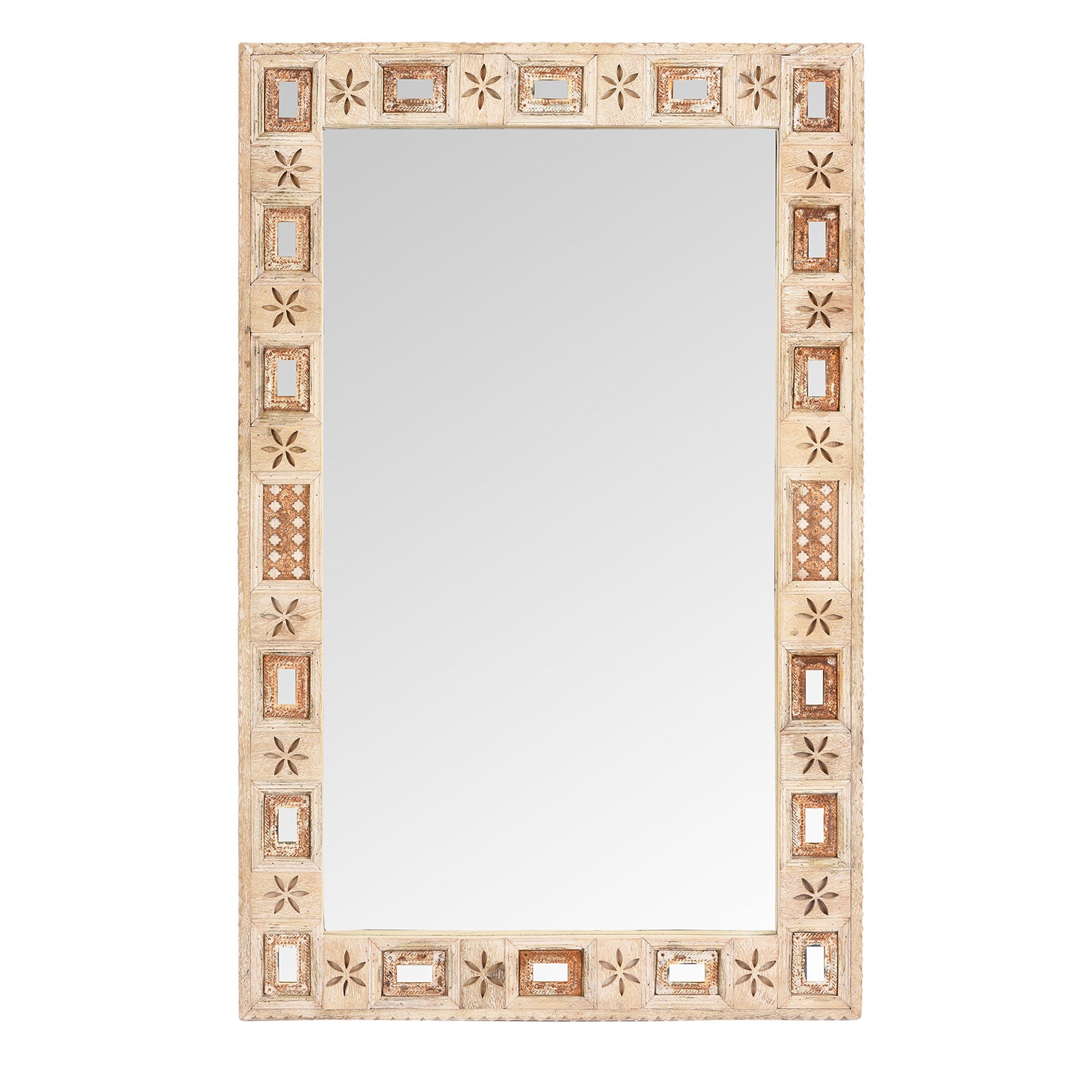 Oriental & Indian Mirrors | Carved & Painted Mirrors | INDIGO ANTIQUES ...