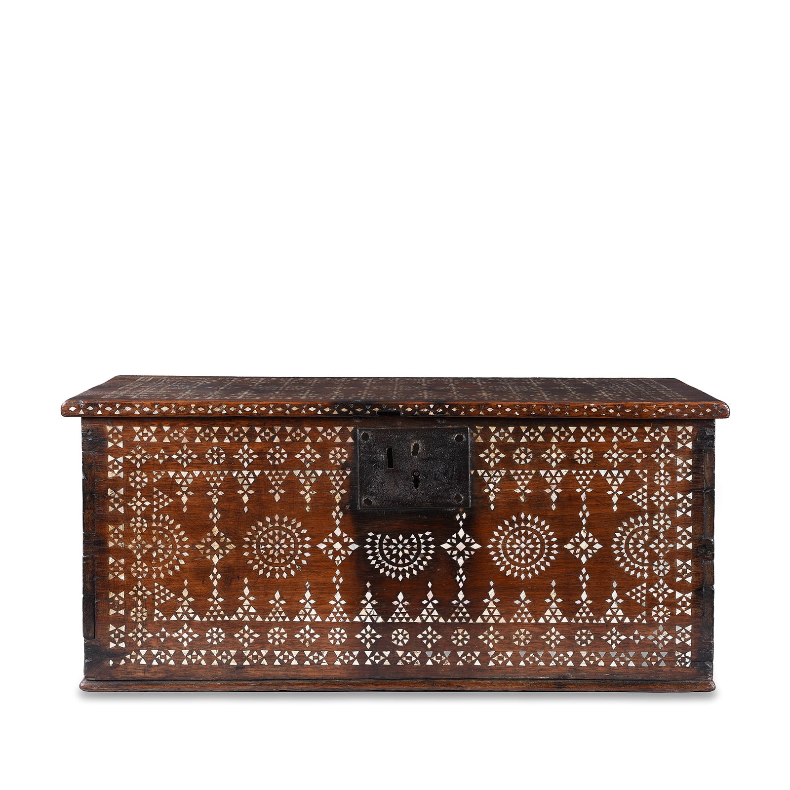 Antique Mother Of Pearl Chest From Indonesia | Indigo Antiques