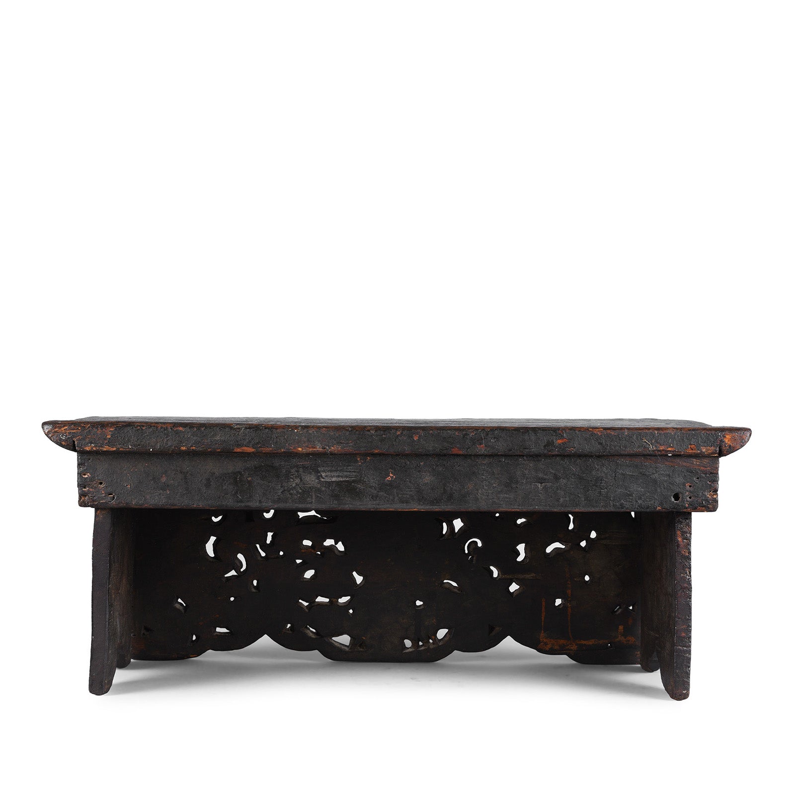 Antique Tibetan Painted Dragon Choksar Prayer Table | Indigo Antiques