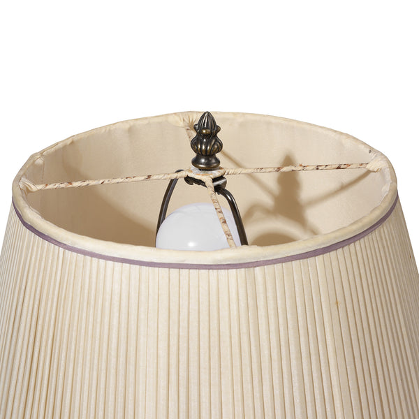 Vintage Temple Jar Lamp With Shade | Indigo Antiques