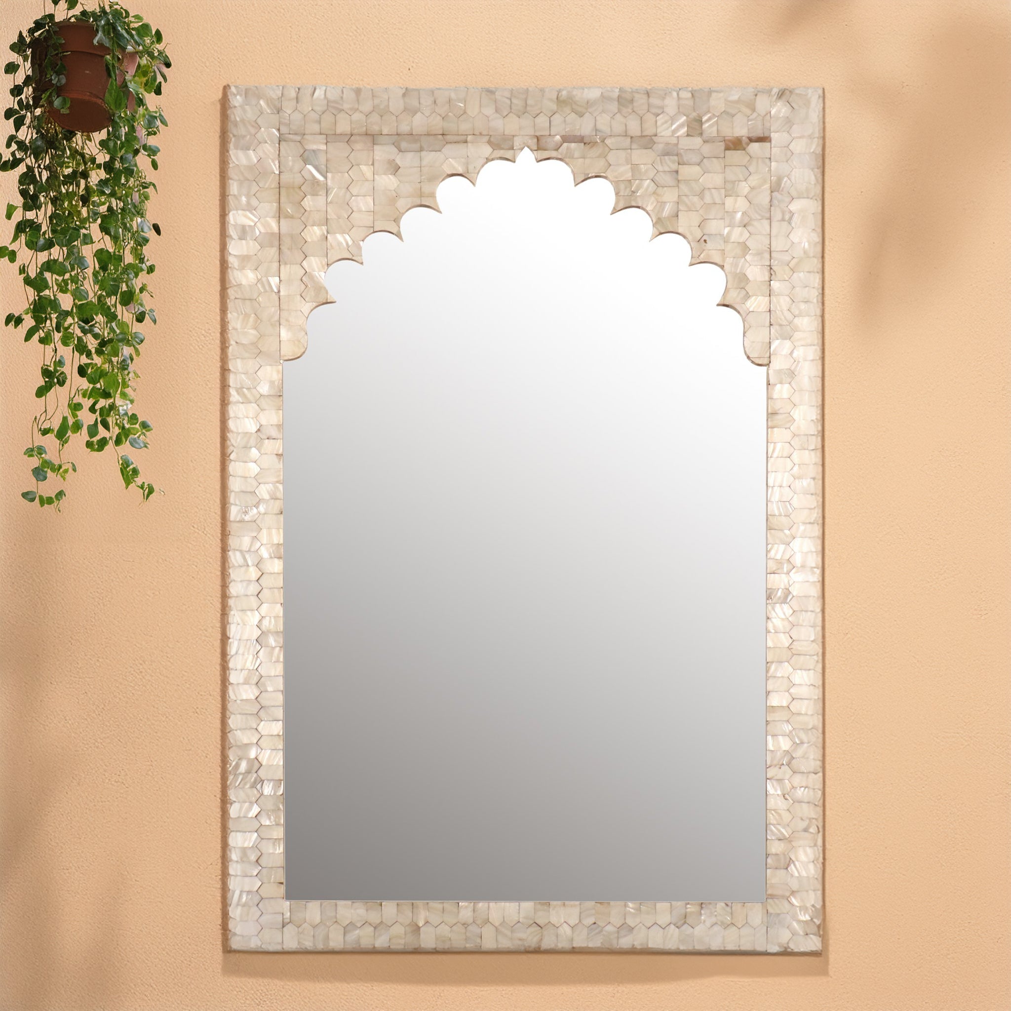 Oriental & Indian Mirrors | Carved & Painted Mirrors | INDIGO ANTIQUES ...