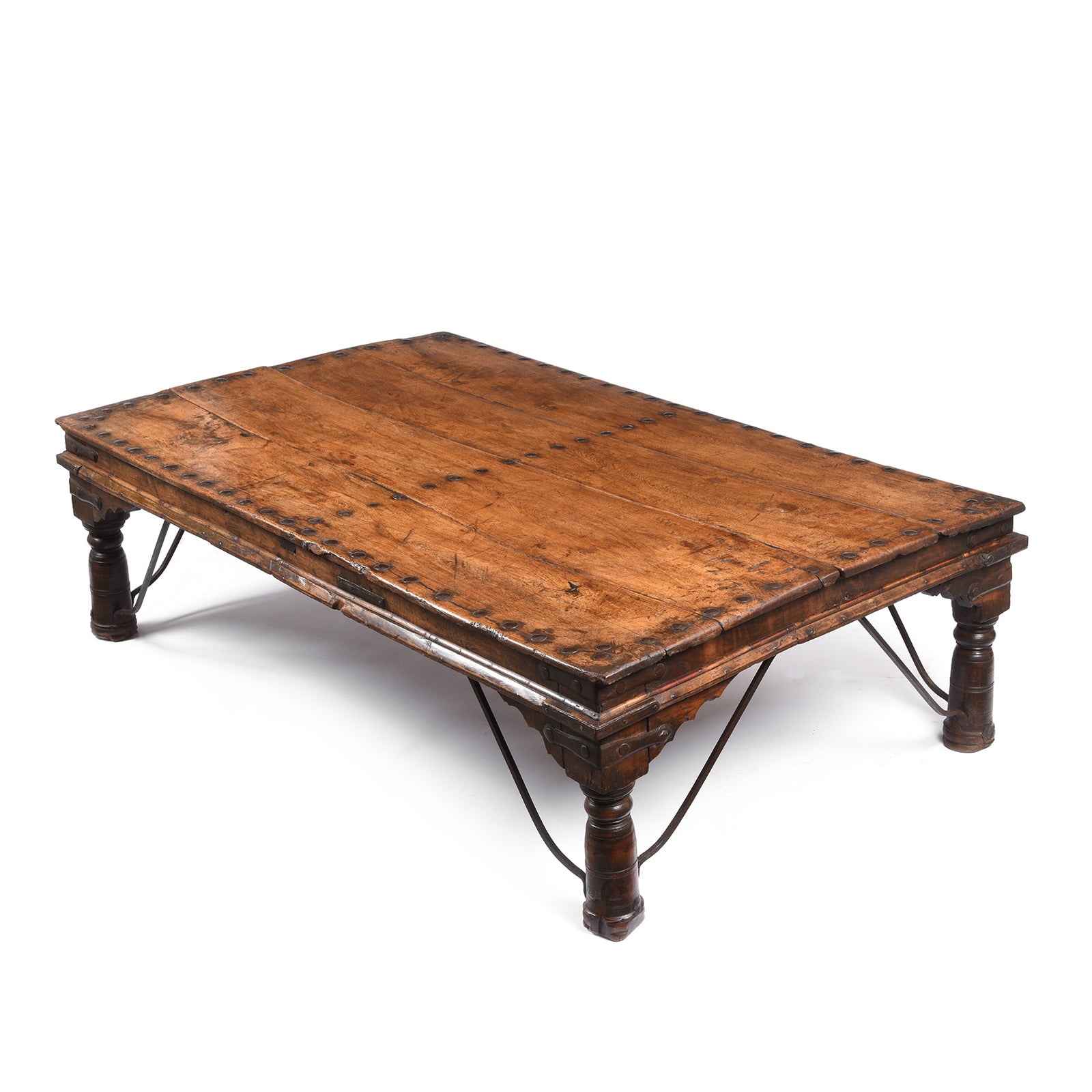Indian Takhat Coffee Table From Shekhawati - 19thC | Indigo Antiques