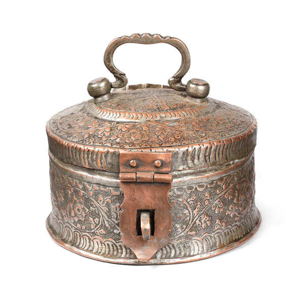 Indian Paan Box From Kashmir - Early 20thC | Indigo Antiques