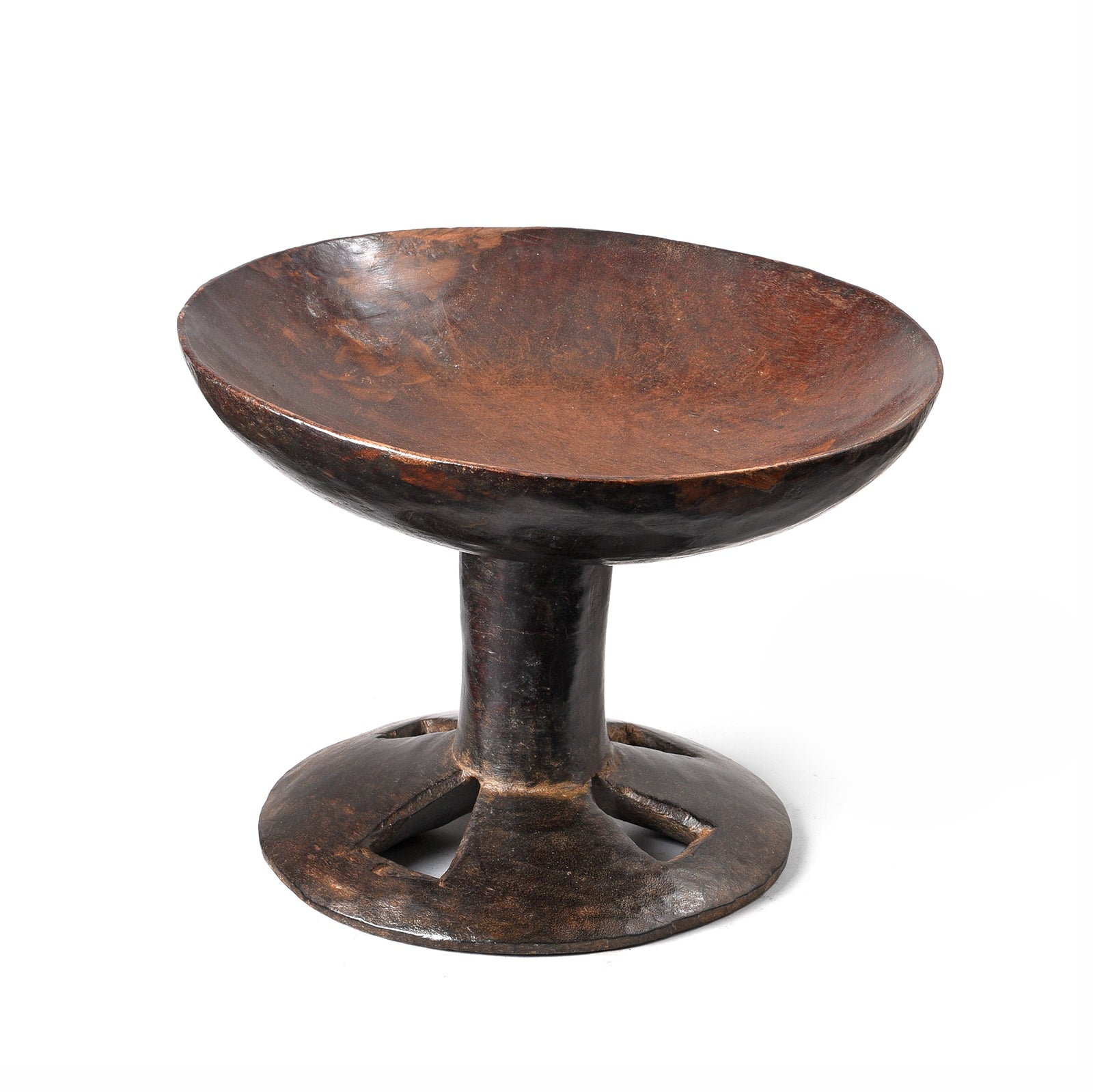 Carved Tribal Food Bowl From Nagaland - Ca 1920 | Indigo Antiques