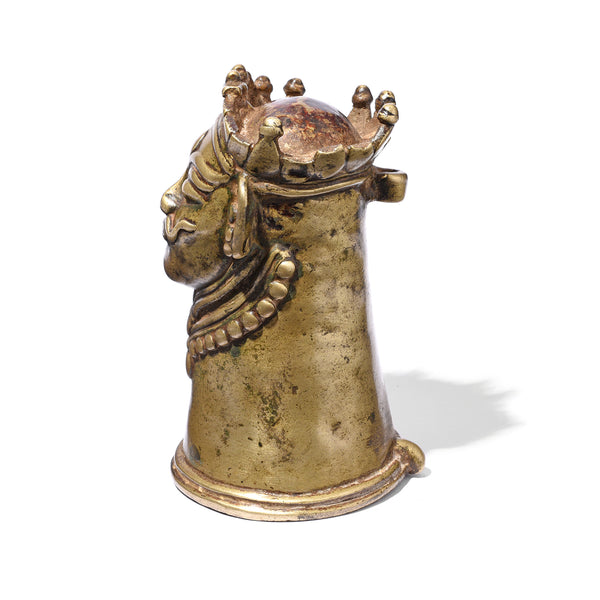 Bronze Mukhalinga (Shiva Head) - 18th Century | Indigo Antiques