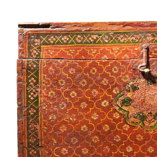 Painted Jain Book Box From Gujarat - 19thC | Indigo Antiques