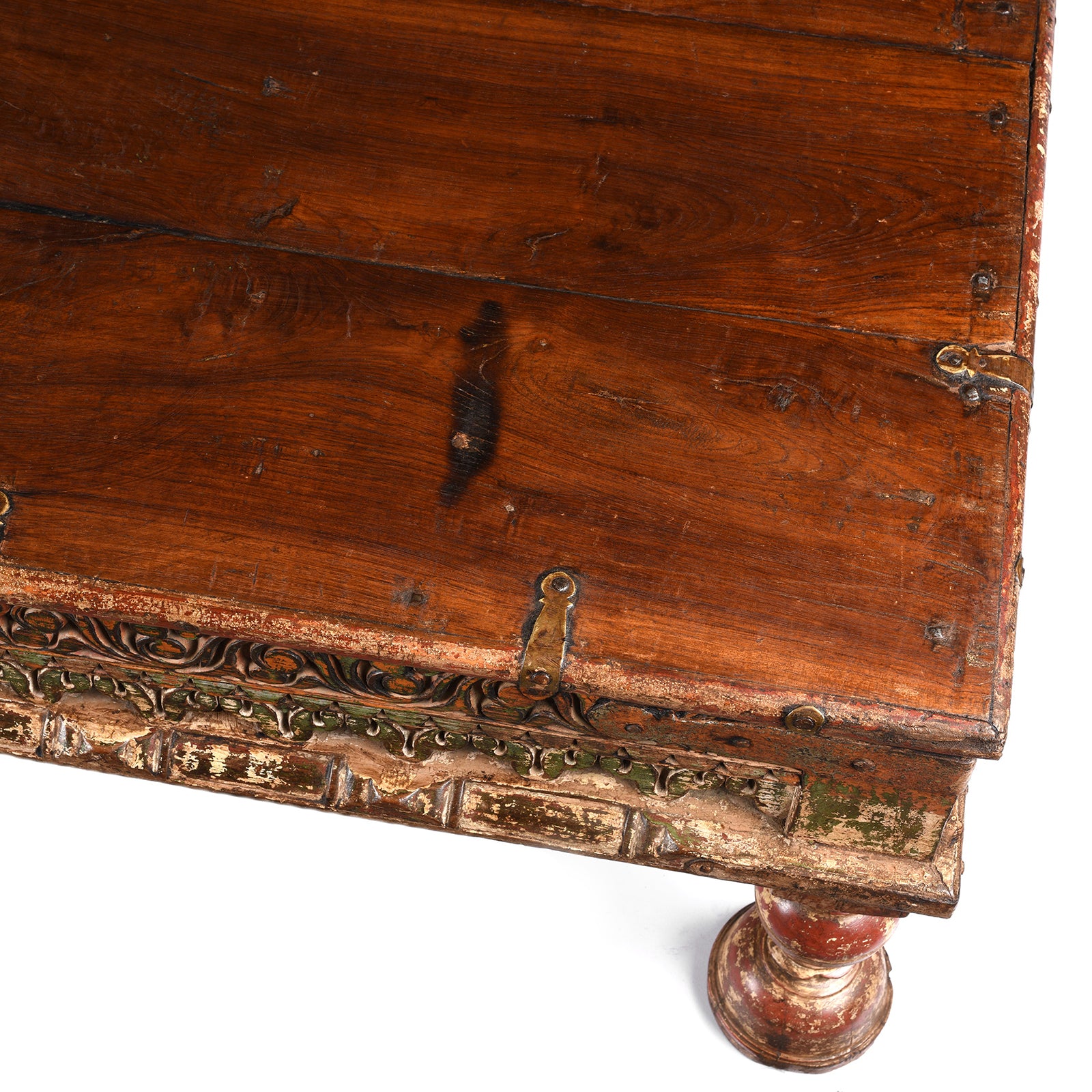 Antique Indian Takhat Coffee Table From Gujarat | Indigo Antiques