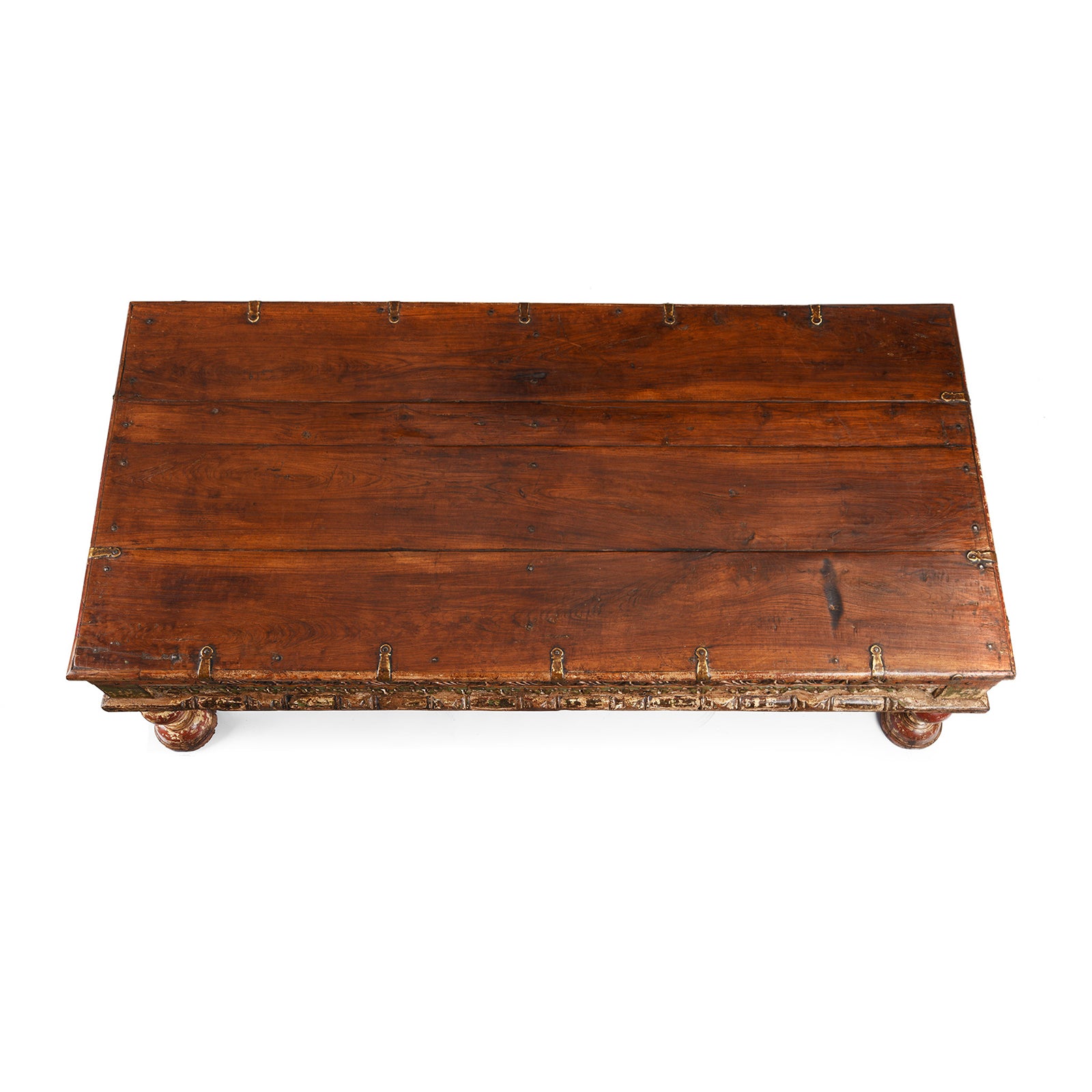 Antique Indian Takhat Coffee Table From Gujarat | Indigo Antiques
