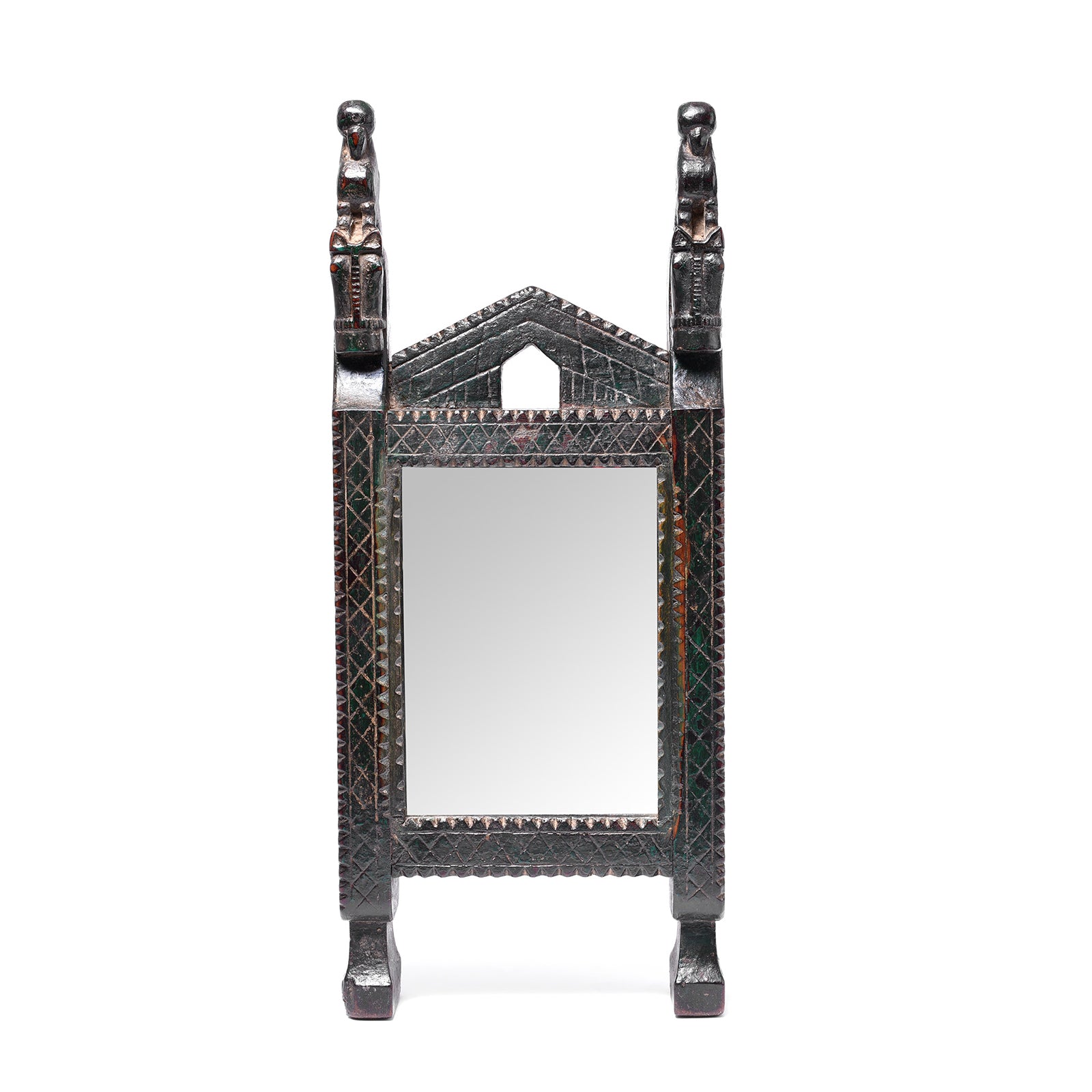 Oriental & Indian Mirrors | Carved & Painted Mirrors | INDIGO ANTIQUES ...