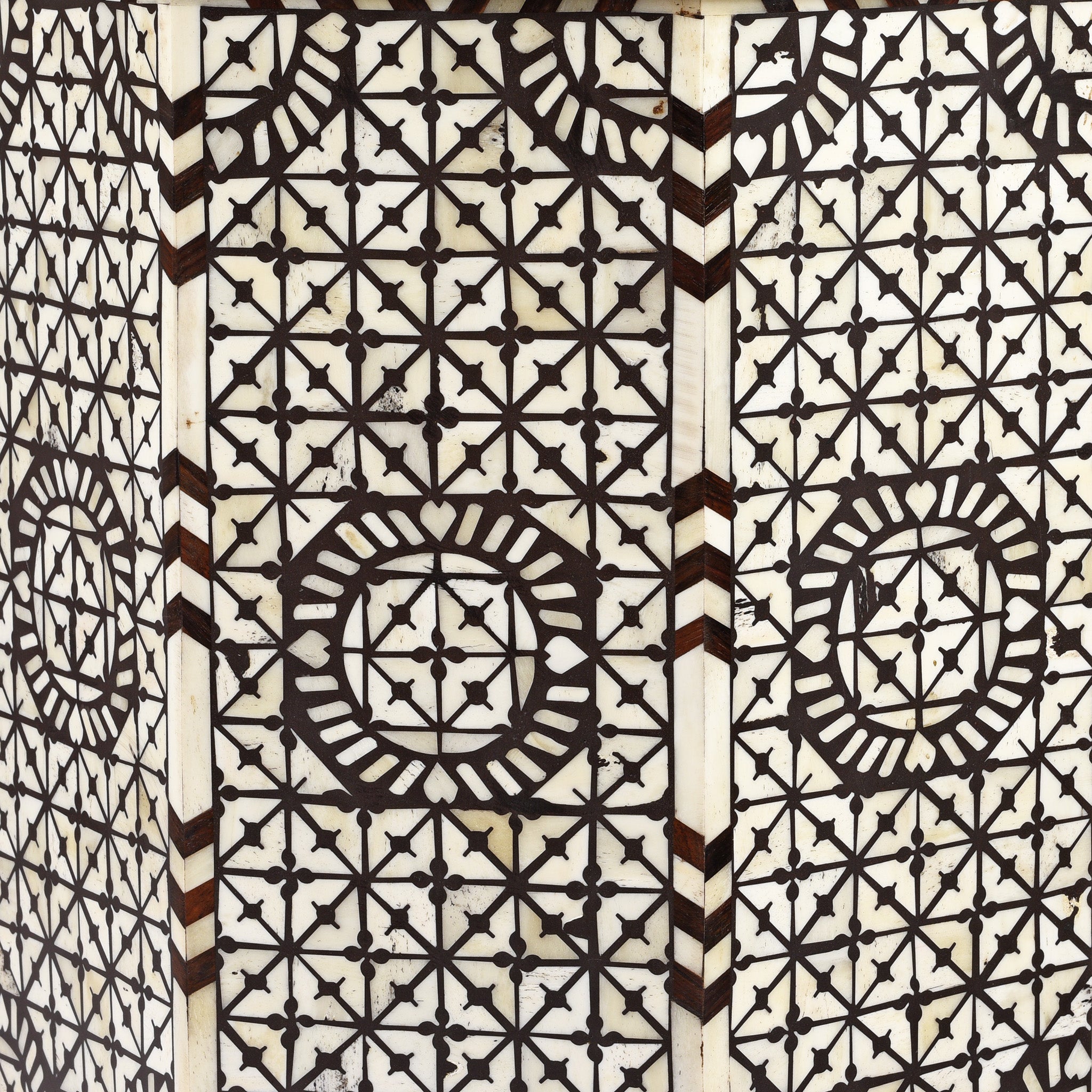 Bone Inlay Lamp Table | INDIGO ANTIQUES - Indigo Antiques