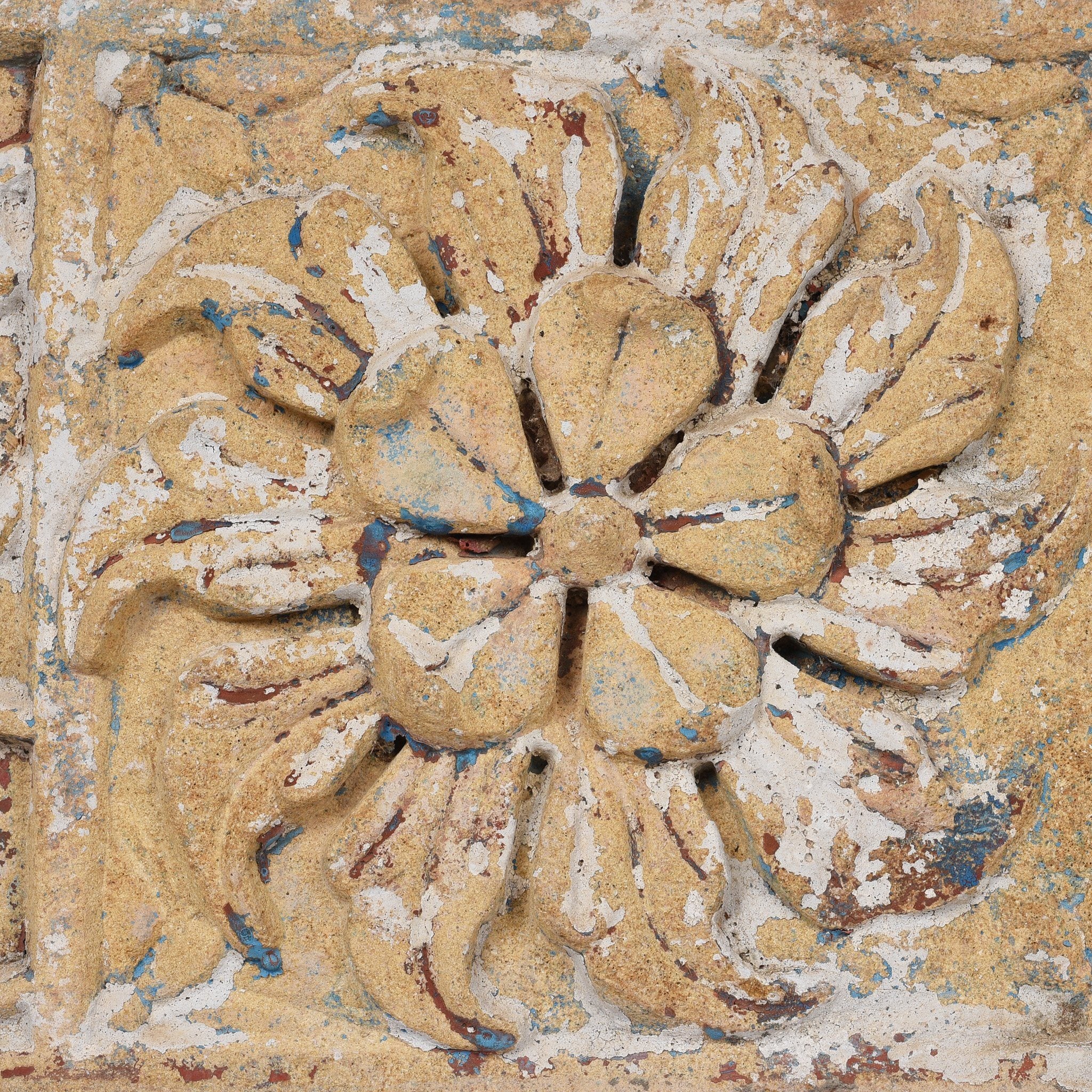 Carved Stone Lintel Panel From Jaisalmer - 19thC | Indigo Antiques