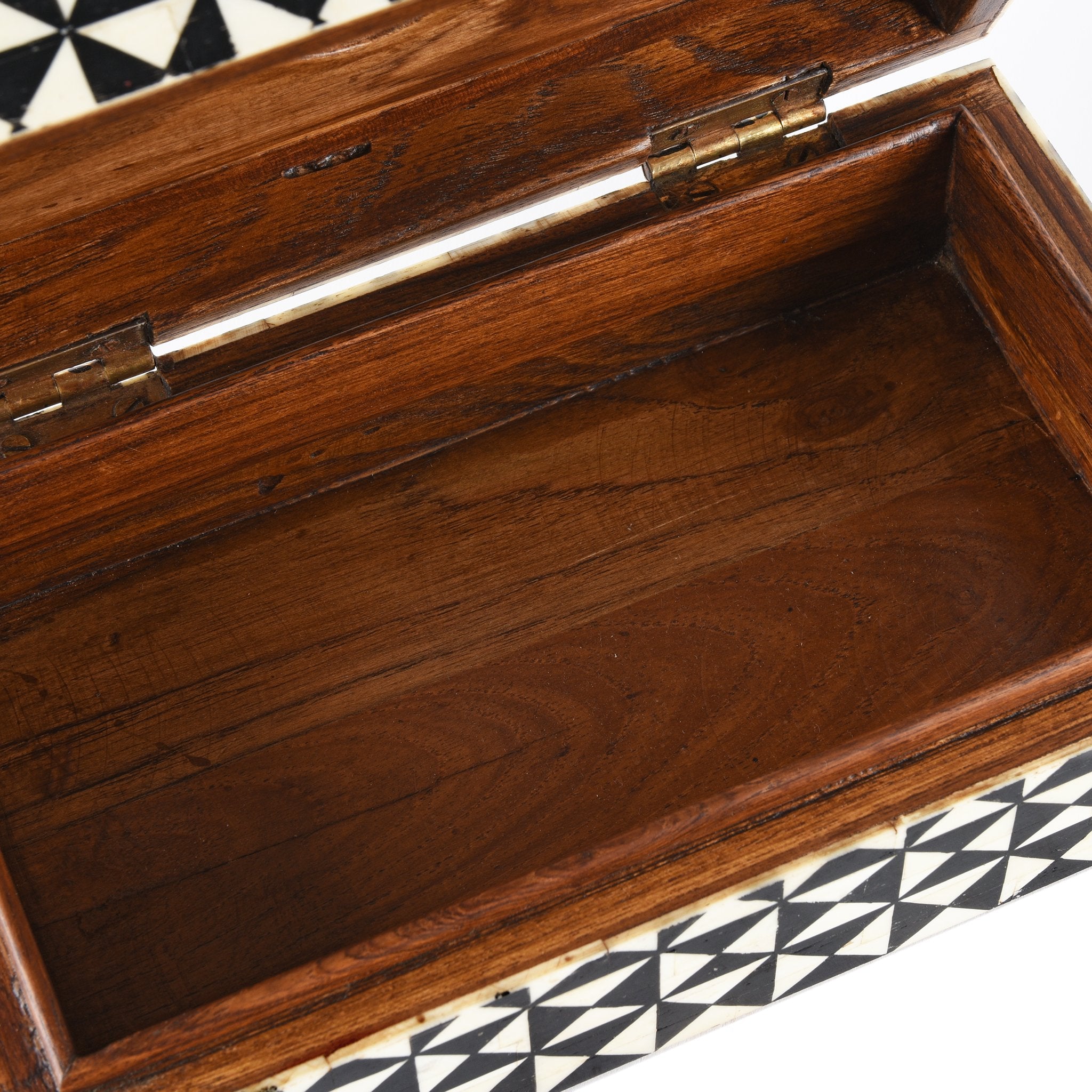 Bone & Resin Inlay Tissue Box From Rajasthan | Indigo Antiques